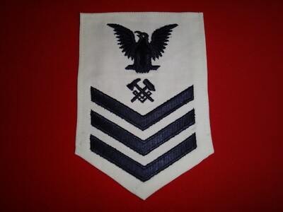 US Navy 1st Class Petty Officer PO1 HULL MAINTENANCE TECHNICIAN Large ...
