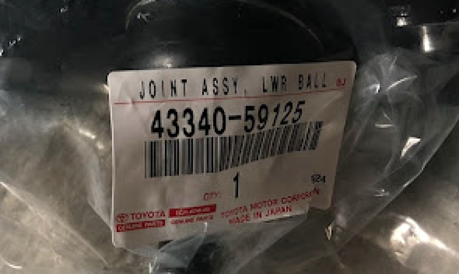 43340-59125+Toyota+Joint+ASSY+Lower+Ball+Front+LH+4334059125+Genuine ...