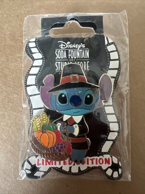 Disney DSF DSSH Stitch Thanksgiving Pin LE 150 | eBay