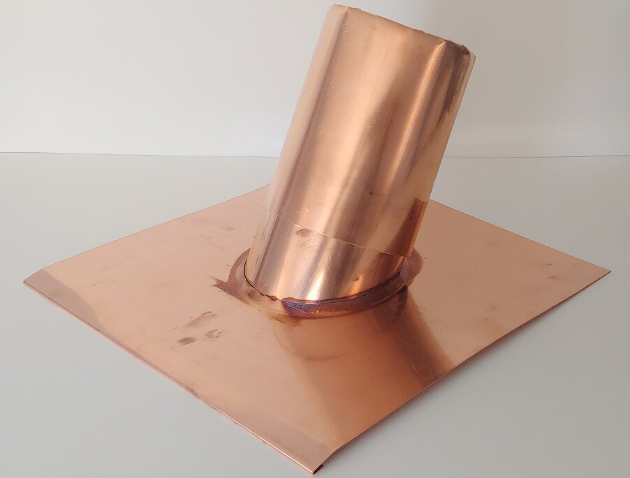 COPPER ROOF JACK VENT STACK for PVC plumbing pipe | eBay