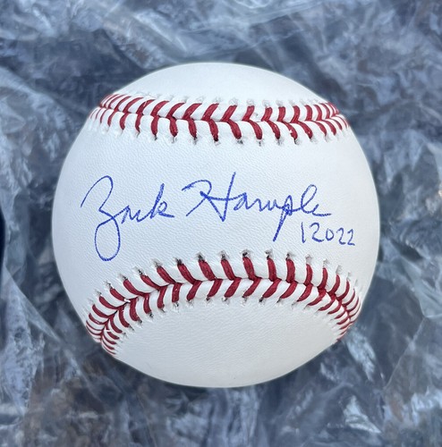 Zack Hample Signed Official Brand New MLB Baseball Auto Inscribed ...