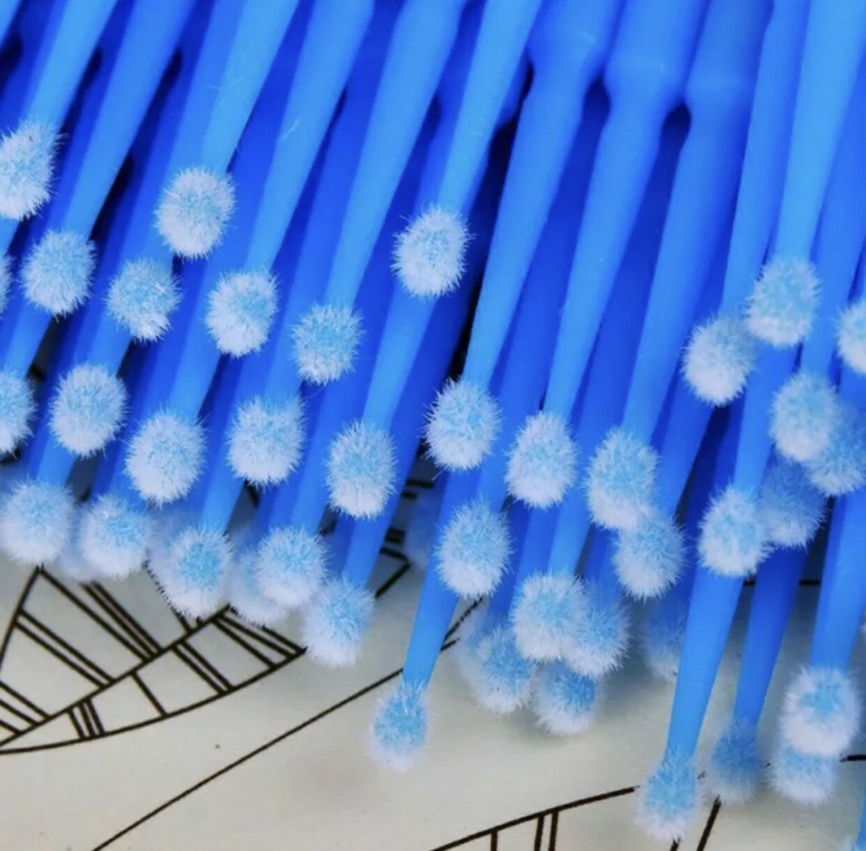 Watch Micro-Detail Cleaning polishing swabs Sticks microfiber cloth wet ...