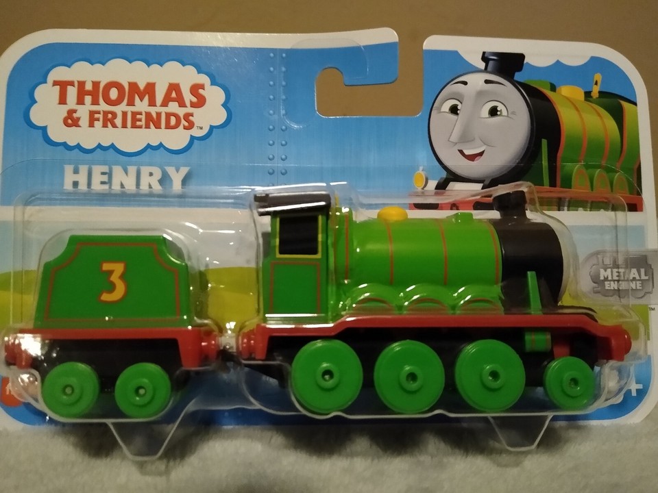 Thomas & Friends Fisher-Price Push-Along Henry Toy Train Engine ~NEW | eBay