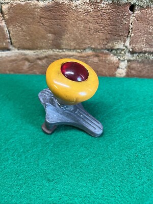 1930’s-40’s Glass Jeweled Bakelite Banjo Steering Wheel Spinner Knob ...