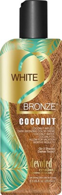Devoted Creations White 2 Bronze Coconut - 8.5 .FREE SHIPPING!!!! BEST ...