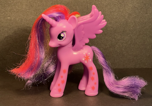 My Little Pony G4 4 in Twilight Sparkle Brushable Figure Rainbow Power ...