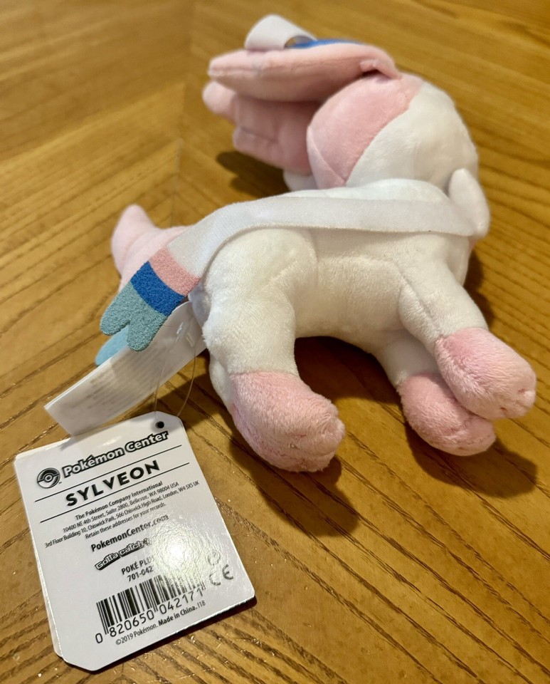 NEW Pokemon Center Sylveon GameStop Plush 2019 US Version NWT N7 | eBay