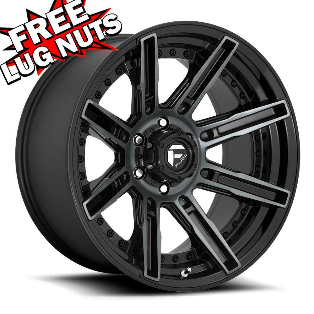 20 inch 20x10 FUEL D708 ROGUE MACHINED wheel rim 5x5 5x127 +13 | eBay