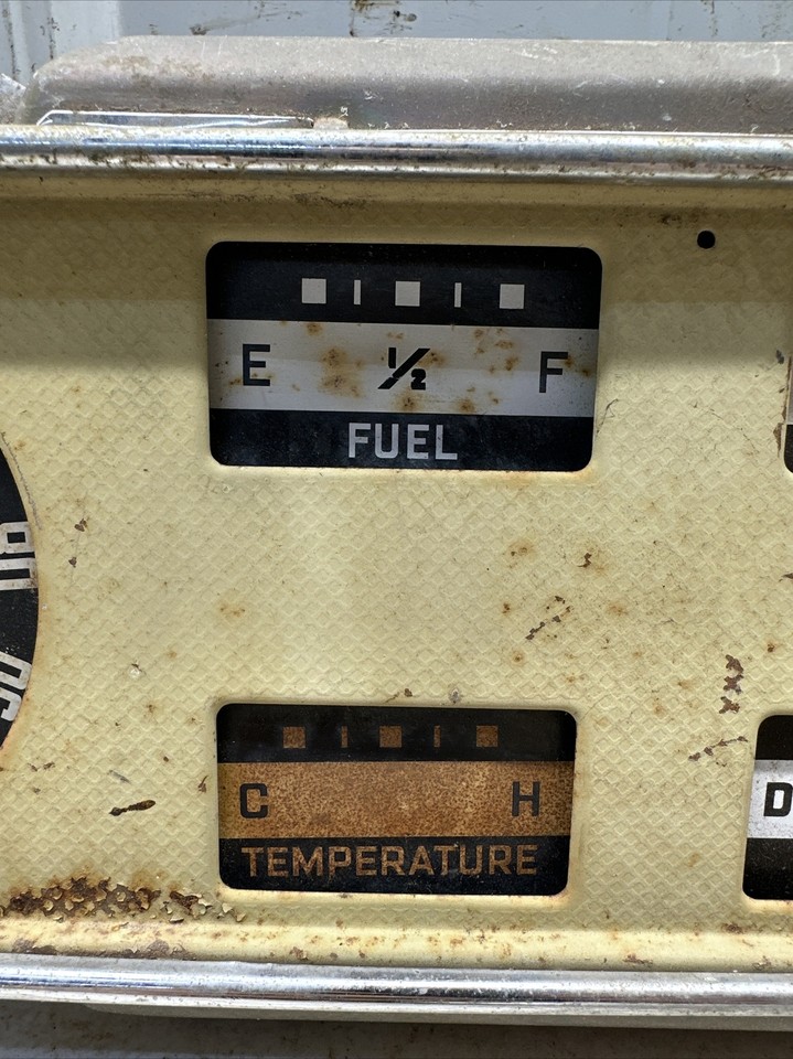 1948-1950 Ford Truck F1 F2 F3 Dash Instrument Gauge Cluster Panel ...