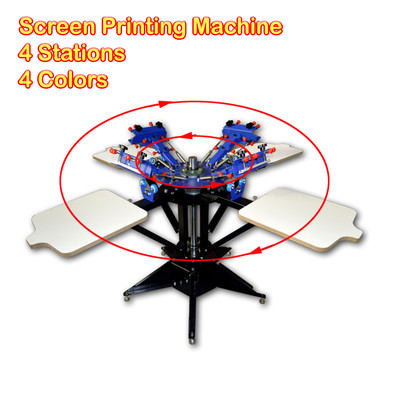 Screen Printing - 6 Color 4 Station