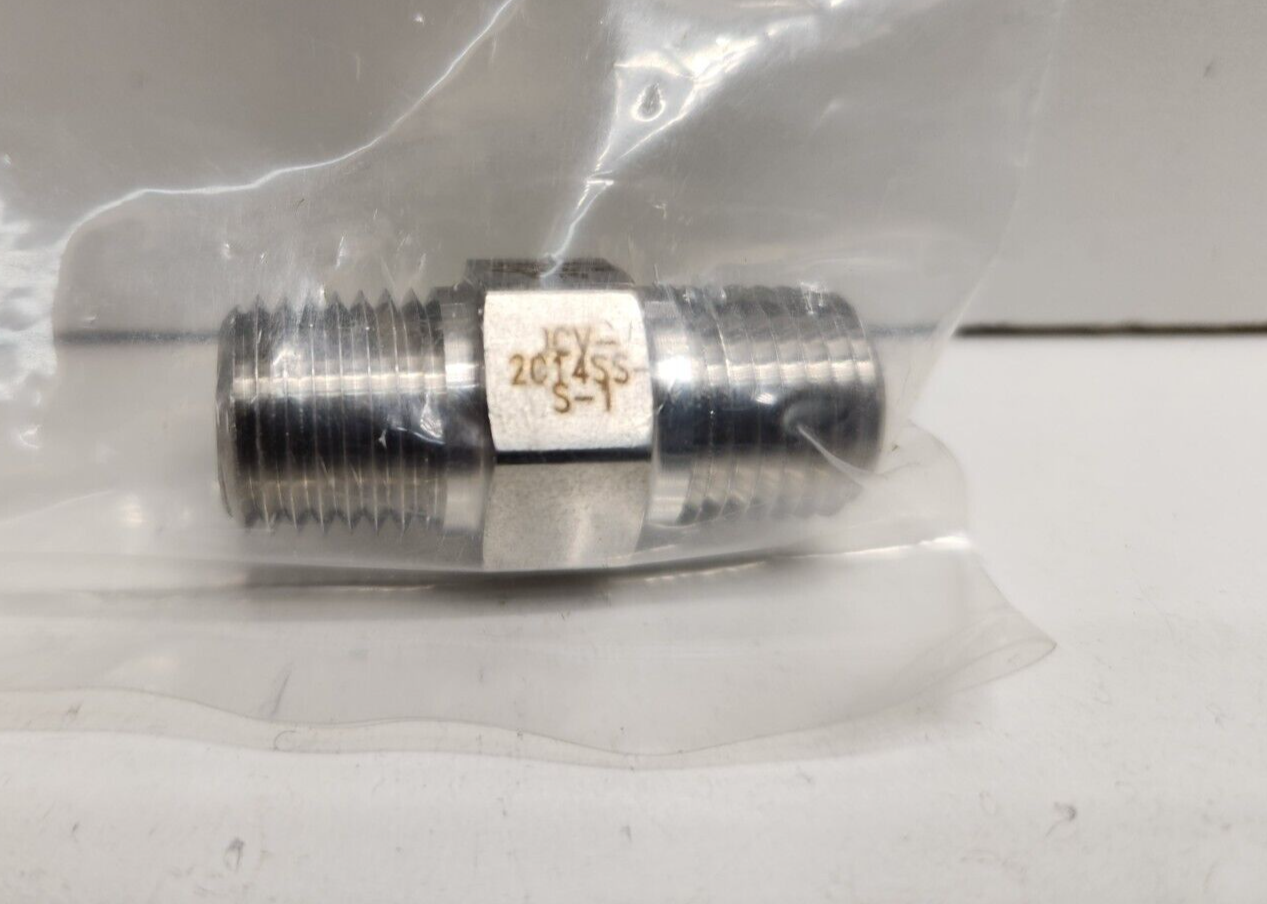 NEW OLD STOCK! GENERANT 1/4" NPT CHECK VALVE ICY-2014SS-S-1 | eBay