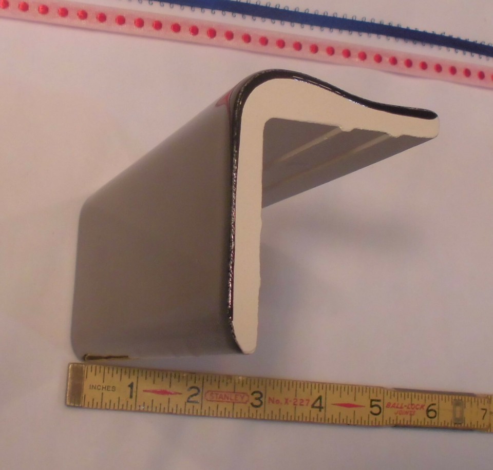 1 pc. Gloss Black: V-Cap Ceramic Trim Tile: Counter-Top Edging: Sink ...