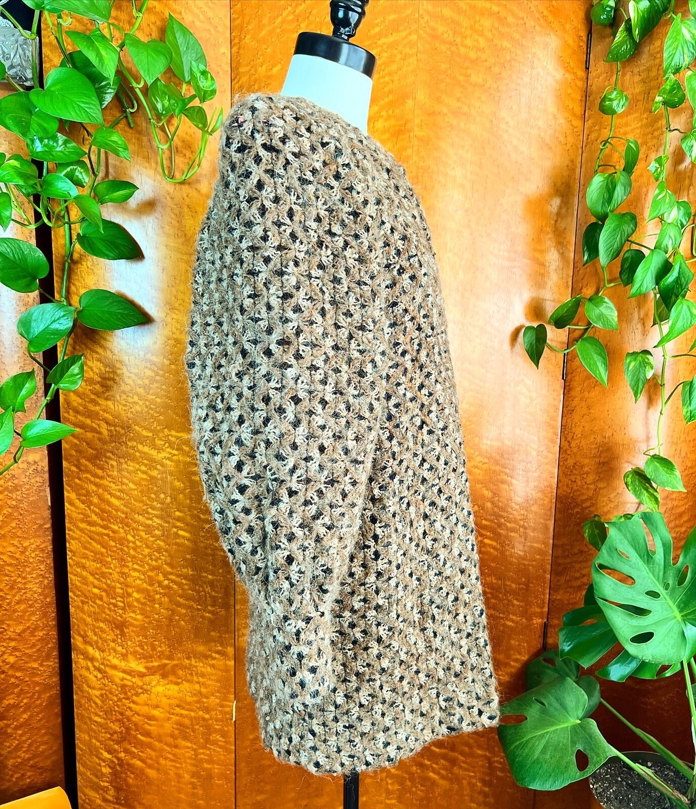 MOHAIR BOUCLE Knit 1970’s 70s Vintage MJ Seattle Moha… - Gem