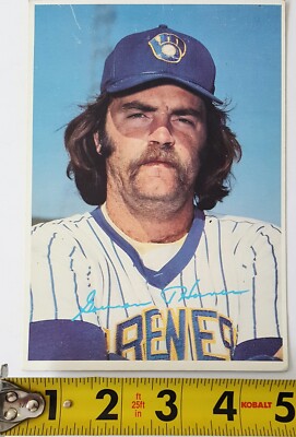 5" X 7" 1980 TOPPS Baseball MLB Card GORMAN THOMAS Milwaukee Brewers ...