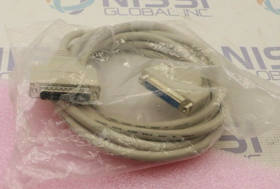 E119932 AWM 2464 VW-1 80°C 300V 28AWG Computer Cable 25 pin M/F | eBay