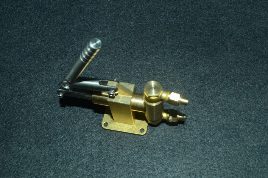 EngineXpert M8 Mini Steam Boiler Hand Pump - Brass & Steel, 1/4" x 40 ...