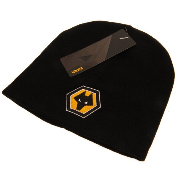 Wolverhampton Wanderers FC Black Beanie, Birthday Gift Official Product ...