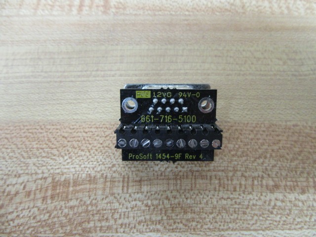 1454-9f ProSoft Technology Wiring Adapter 62581 14549F for sale online ...
