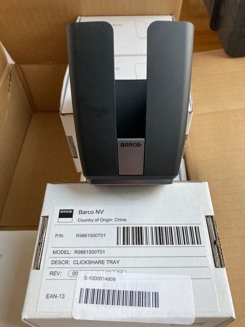 Barco R9861500T01 Clickshare Button - Black for sale online | eBay