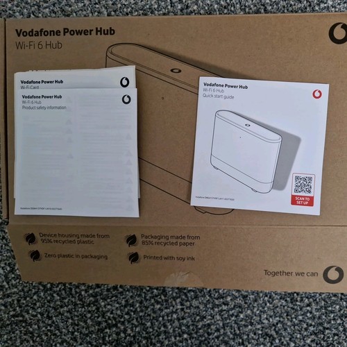 Vodafone Power Hub WiFi 6 Router BOXED excellent Condition | eBay UK