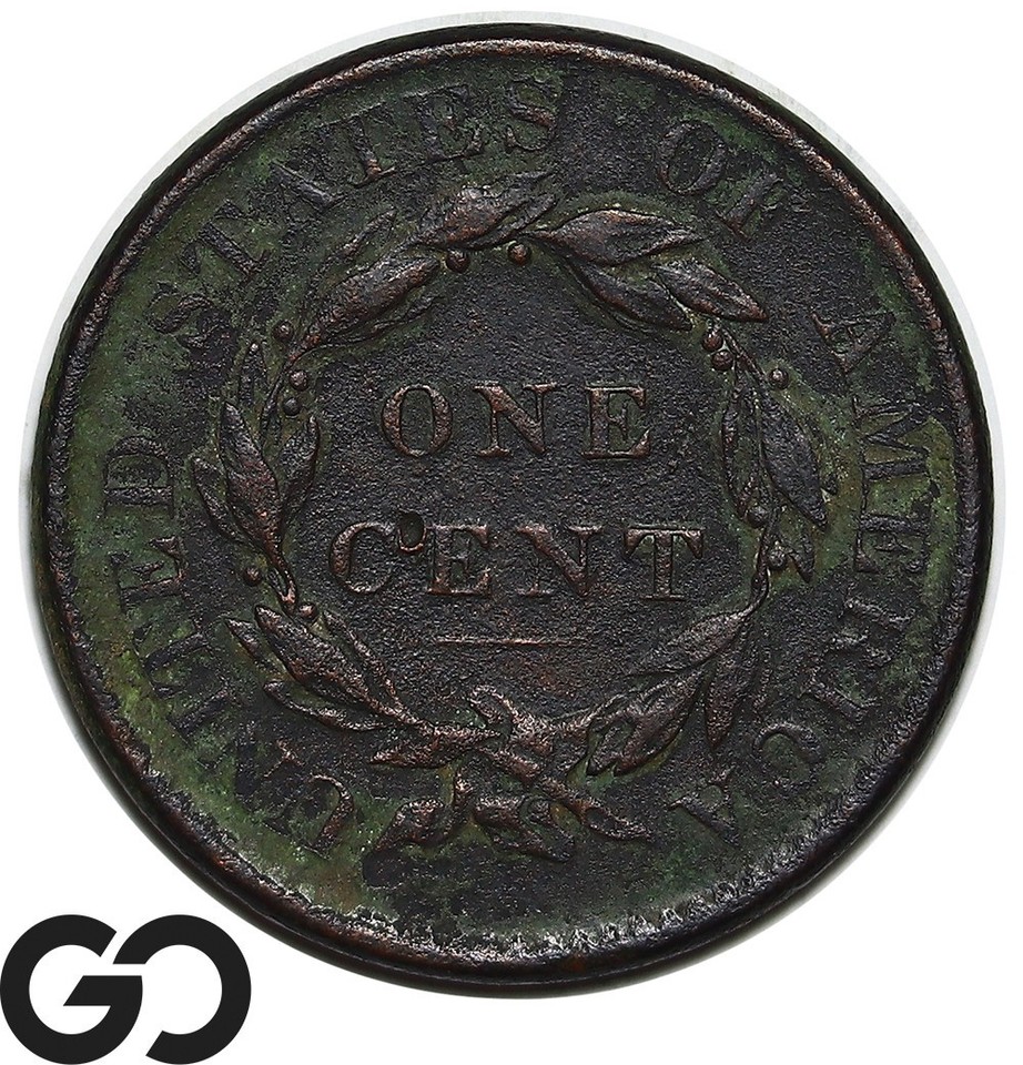 1820 Large Cent, Coronet Head, Very Fine Detail | eBay
