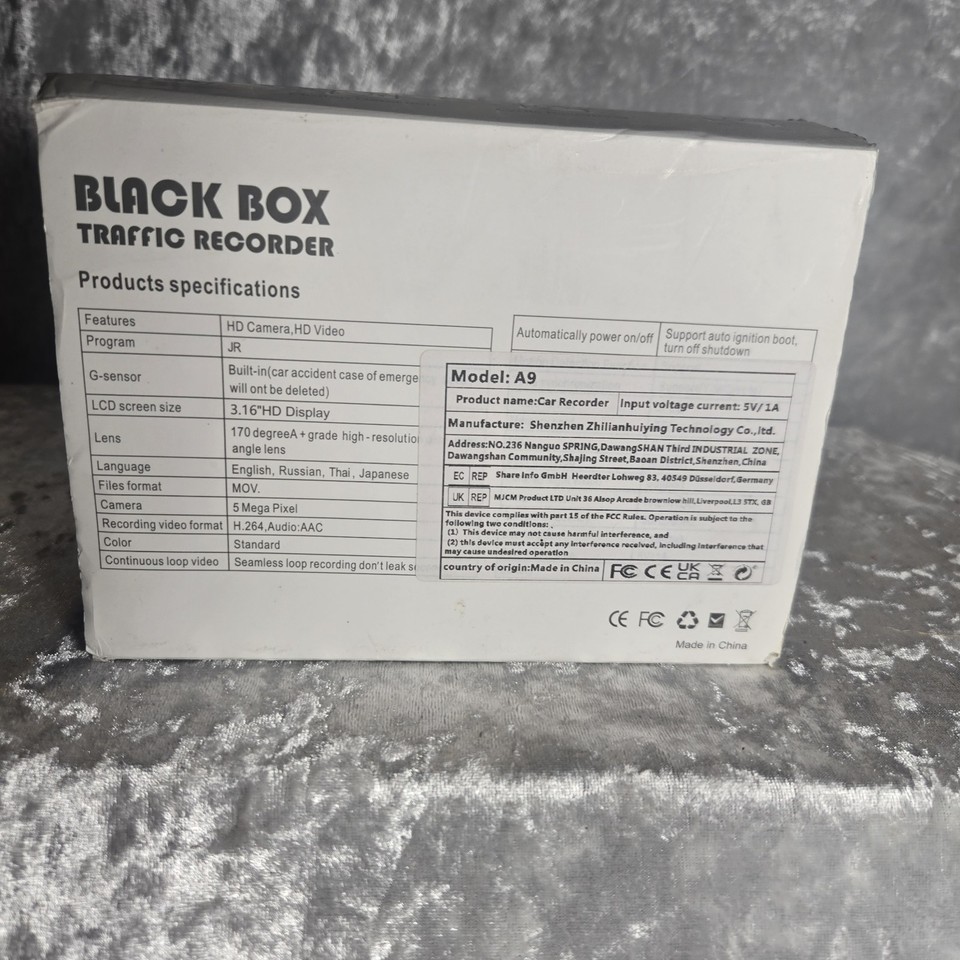 Black Box Traffic Recorder Dash Cam - HD | eBay