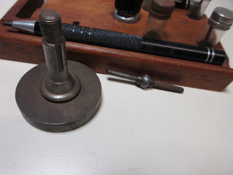 VINTAGE WALLER CARBIDE GRAVER SET WATCHMAKER JEWELER BENCH REPAIR TOOL ...