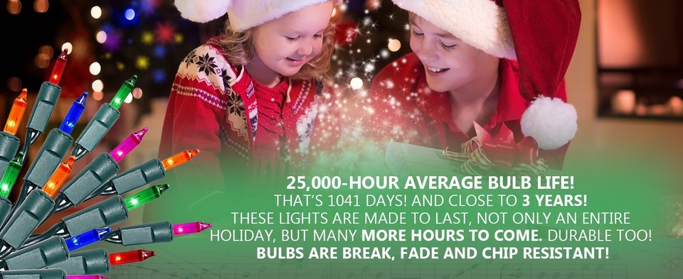 Musical Christmas Lights Plays 25 Songs 8 Function 140 Lights 31.2 Ft ...