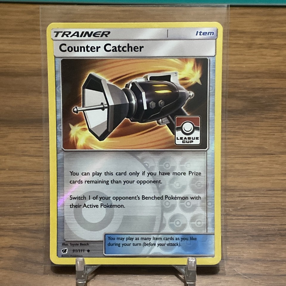NM Counter Catcher Stamped League Cup Promo 91/111 Crimson Invasion ...