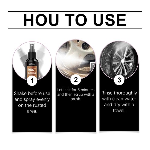 Nexa Rust Remover Spray, Nexa Car Scratch Remover, Rust Remover For ...