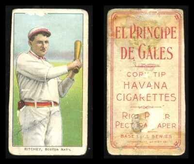 T206 Claude Ritchey ~~ PR (MK) condition ~~ El Principe de Gales EPDG ...