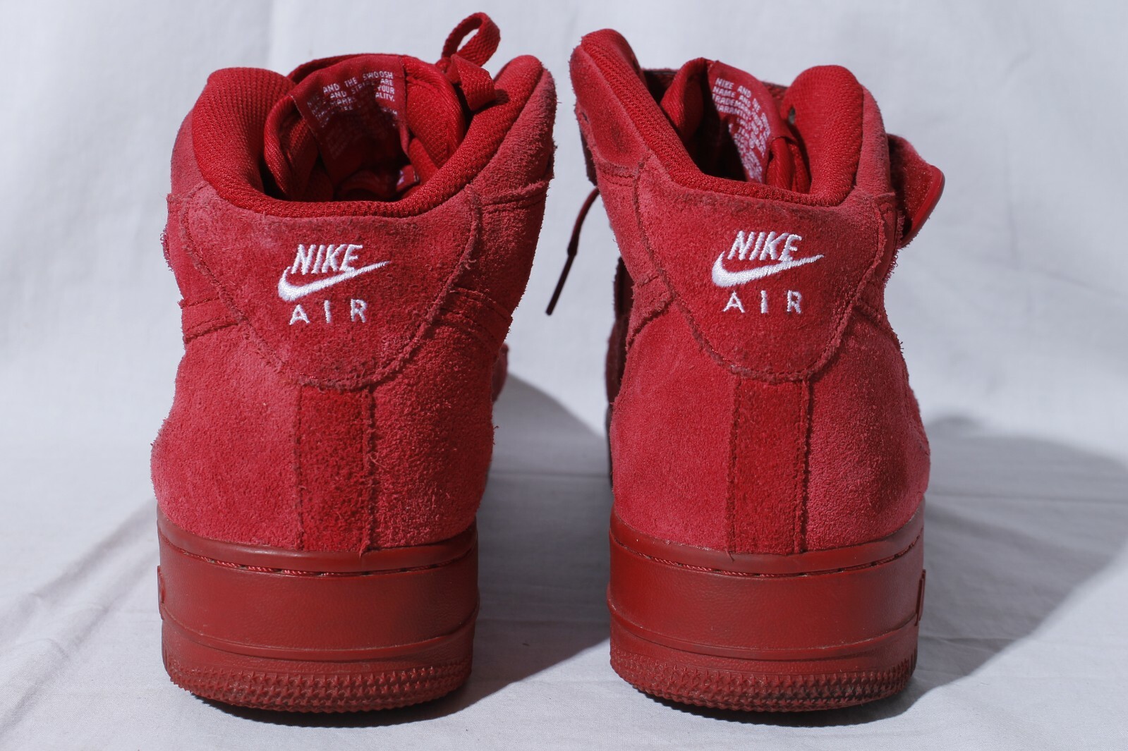 Nike Air Force 1 Mid Red October 315123-609 Men's 2016 Casual Shoes US ...