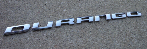 Dodge Durango emblem letters badge decal logo OEM Genuine Original ...