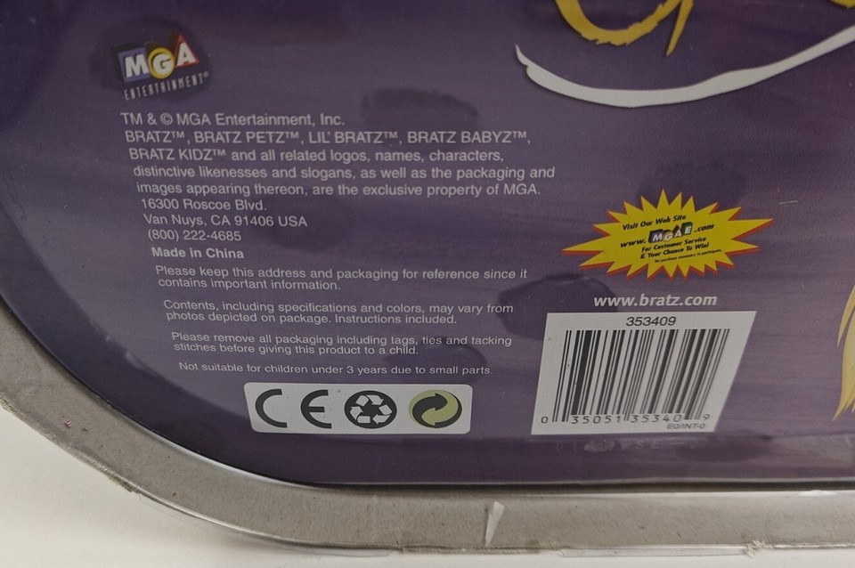 Bratz Gold Medal Gymnasts Chloe Play Sportz Collection MGA Complete NEW ...