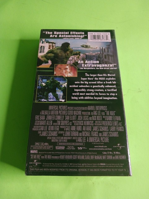 The Hulk (VHS, 2003) for sale online | eBay
