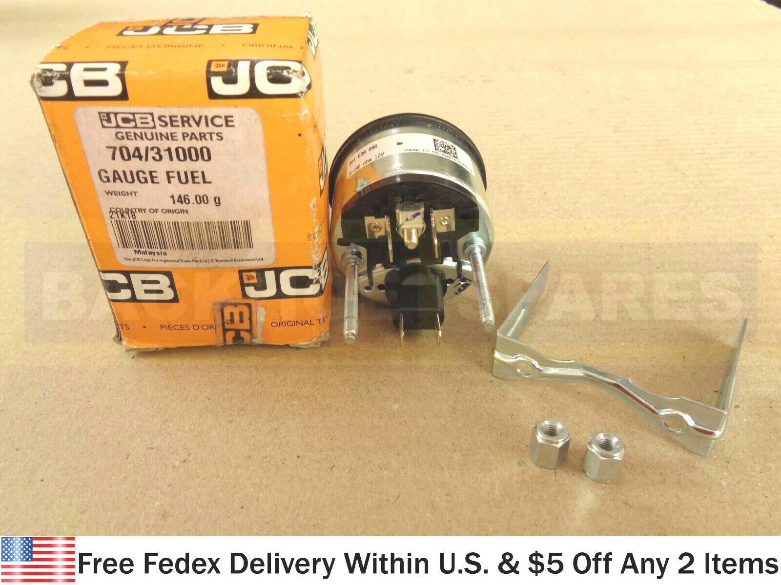 JCB PARTS - GENUINE JCB FUEL GAUGE (PART NO. 704/31000) | eBay
