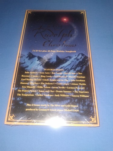 a Very Rudolph Christmas 3 CD Set Plus 40 Page Holiday Songbook 1999 ...