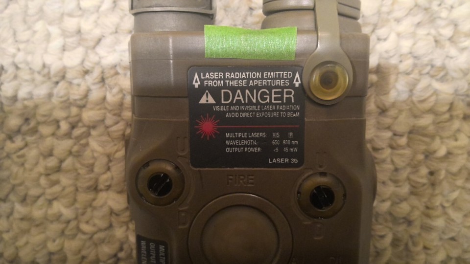 L3 Harris PEQ-15 ATPIAL IR laser, Illuminator And Visible Laser Full ...