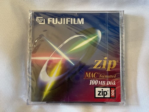 FUJIFILM 100MB Disc MAC Formatted Zip New Sealed | eBay