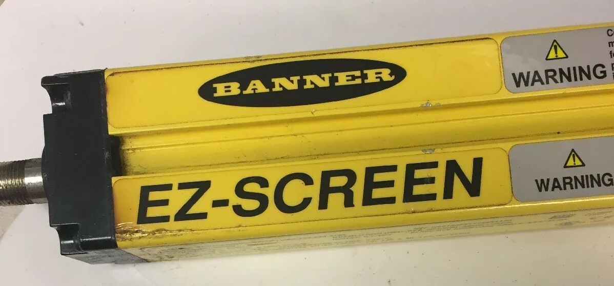 Banner EZ-Screen Light Curtain Receiver SLSE30-900Q8 Defined Area 900mm ...