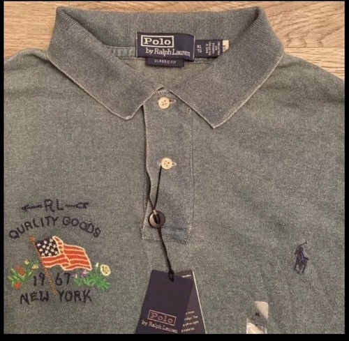 Polo Ralph Lauren 1967 RL Quality Goods New York Mesh Polo Shirt NWT ...