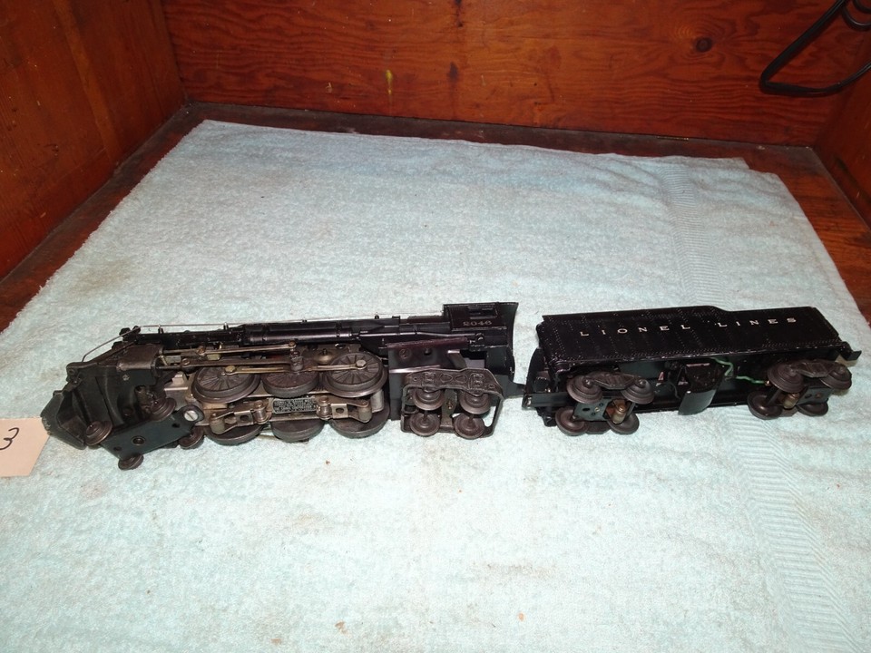 Lionel Postwar 2046 Hudson 4-6-4 2046W Tender Very Nice Tested Runs ...