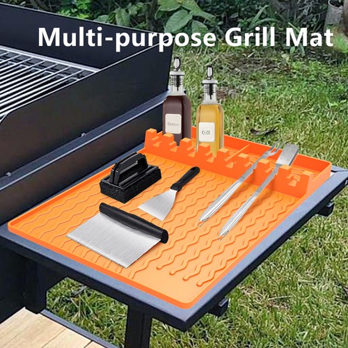 Kitchen Multitasking Mat Cooking Utensil Organizer Heat-resistant ...