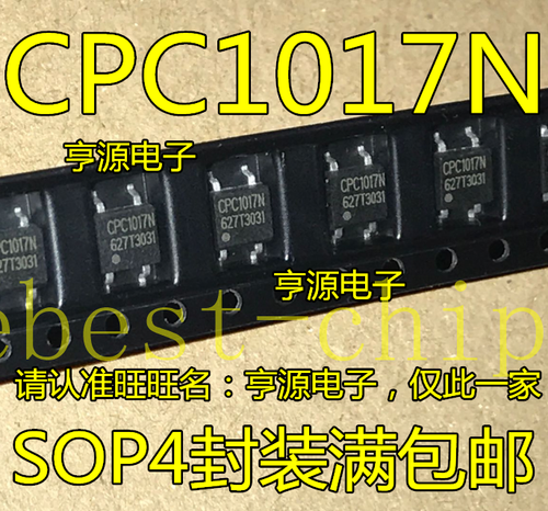 10PCS CPC1017 CPC1017N CPC1017NTR SOP-4 4-Pin SOP OptoMOS Relays #K1995 ...