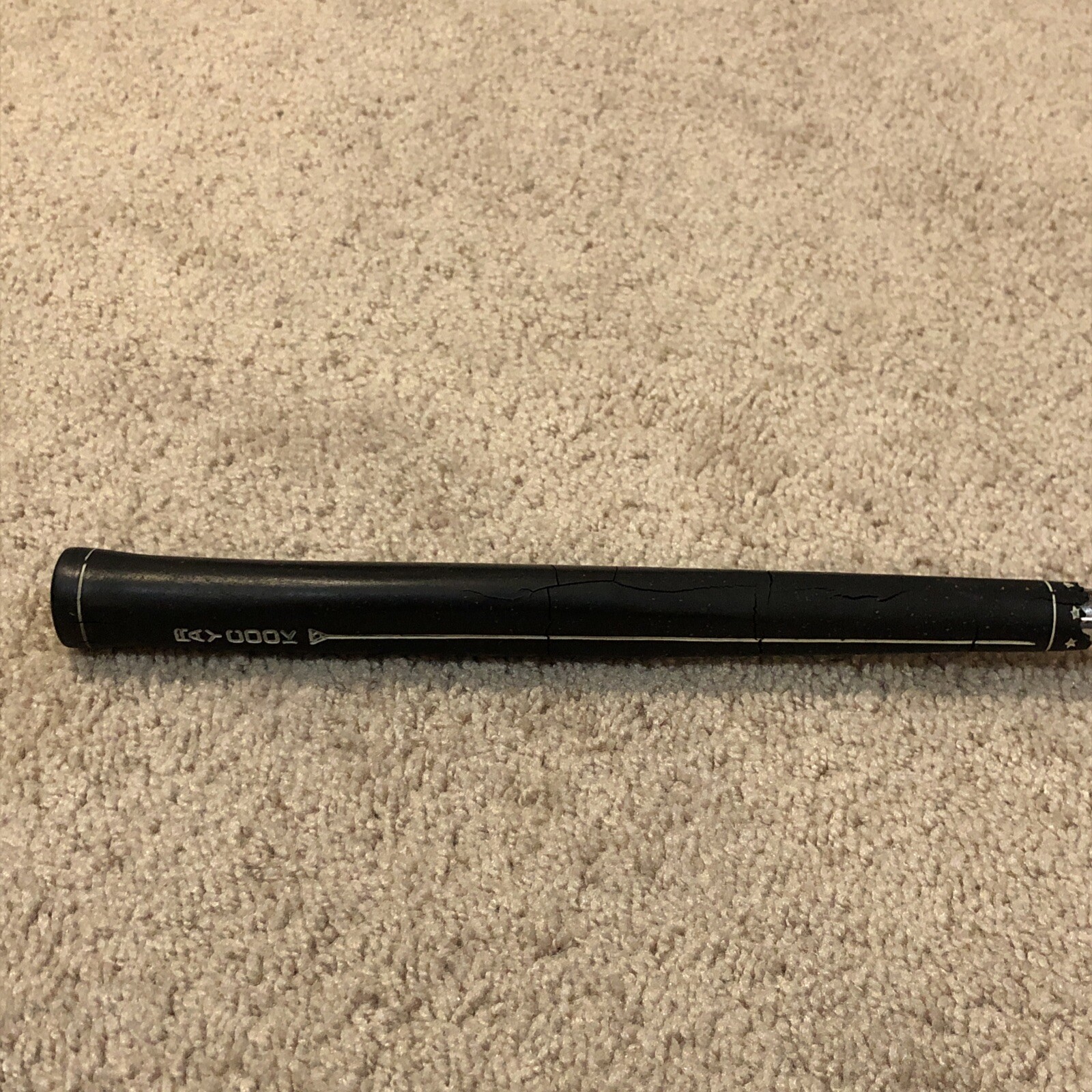 Vintage Ray Cook X-100 Heel Shafted Putter Golf Club With Original Grip ...