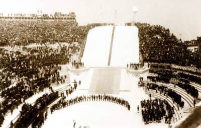 Sport 1936 Winter Olympic Games Garmisch Partenkirchen Germany Old ...