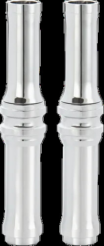AN Deep Cut Lower Pushrod Covers Kit Chrome Harley Fat Boy S 114 21-24 ...