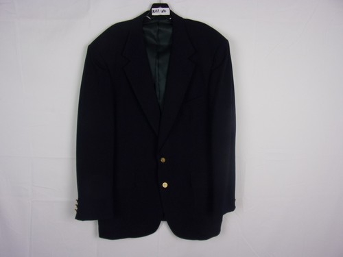 Robert Surrey 2-Button Long Sleeve Suit Jacket SIZE: 46" Chest DARK ...
