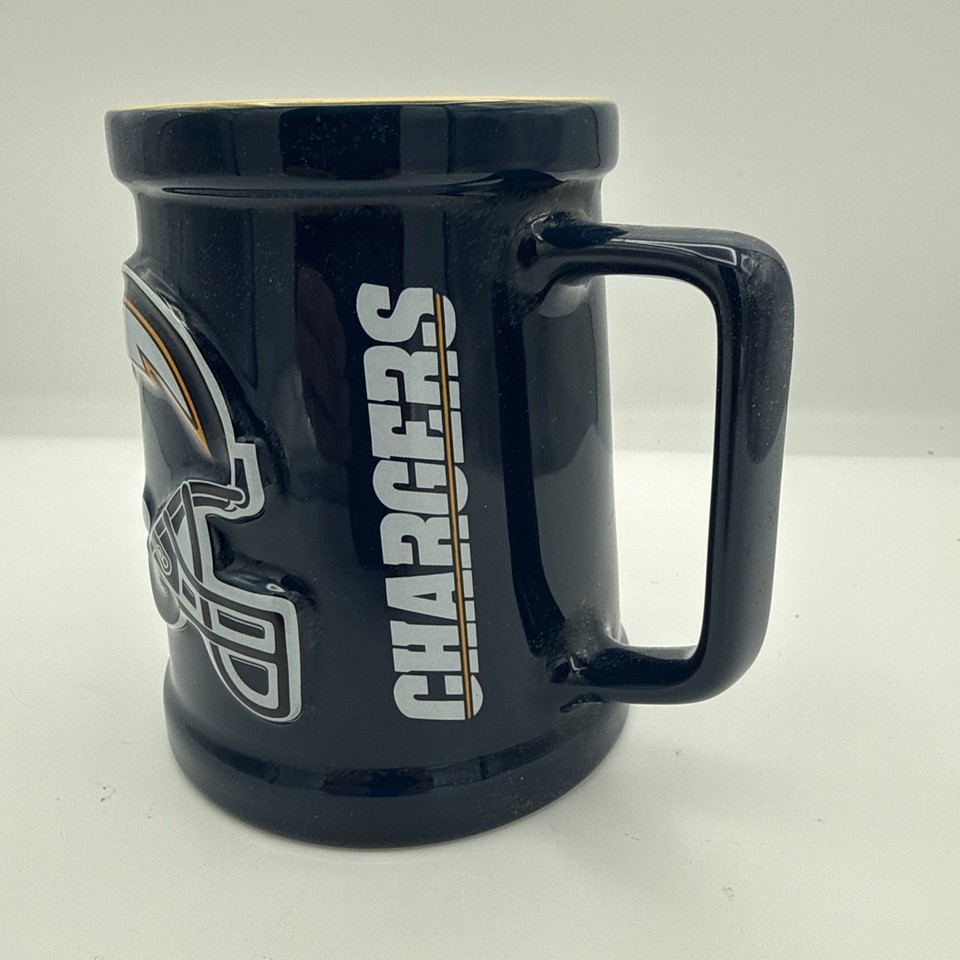 LA Los Angeles San Diego Chargers NFL 3D Sculpted Ceramic Coffee Tea ...