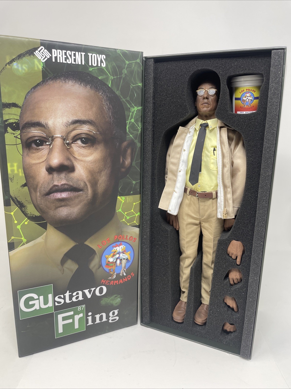 PRESENT TOYS Gus Fring Breaking Bad 12” Action Figure 1/6 Scale PT-SP66 ...